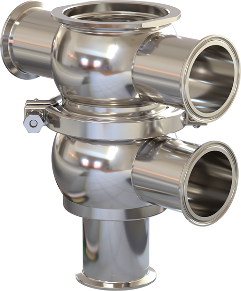 [DCX4_DOUBLE_EFFET] - Divert valve DCX4 | Definox