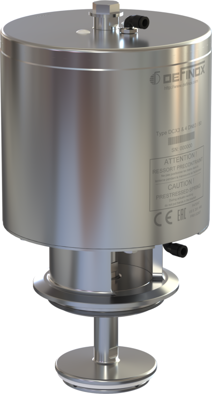 [DCX3_DOUBLE_EFFET] - Shut Off Valve DCX3 | Definox