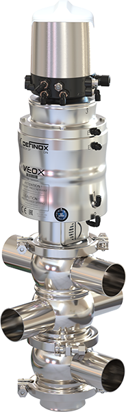 [VEOX3] - Mix proof valves double seat VEOX | Definox