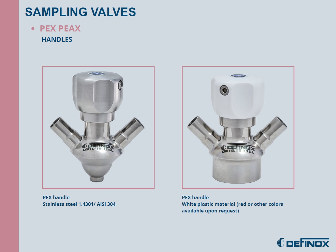 [PEX] - Sampling valve PEX | Definox